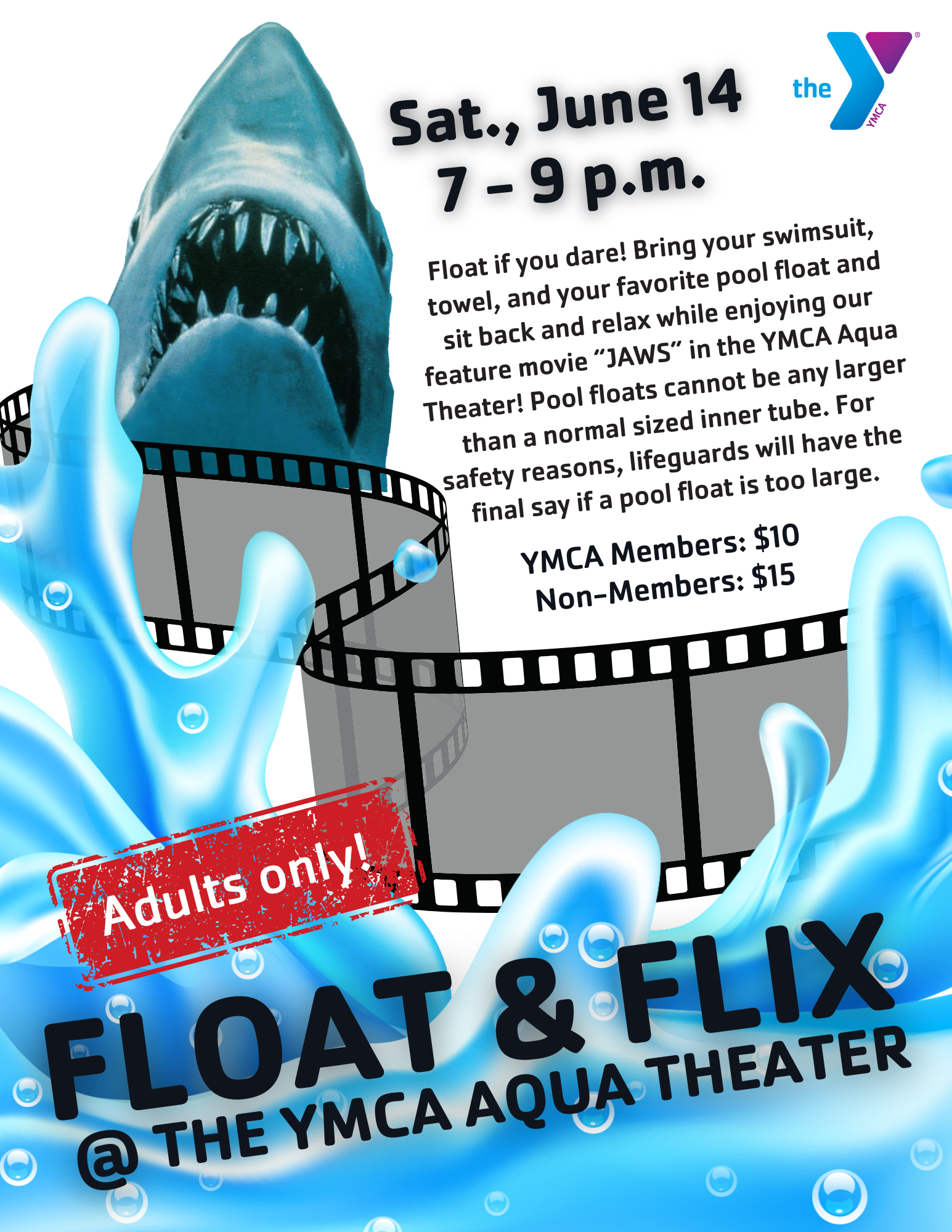 Float & Flix at the YMCA Aqua Theater | Visit Johnstown